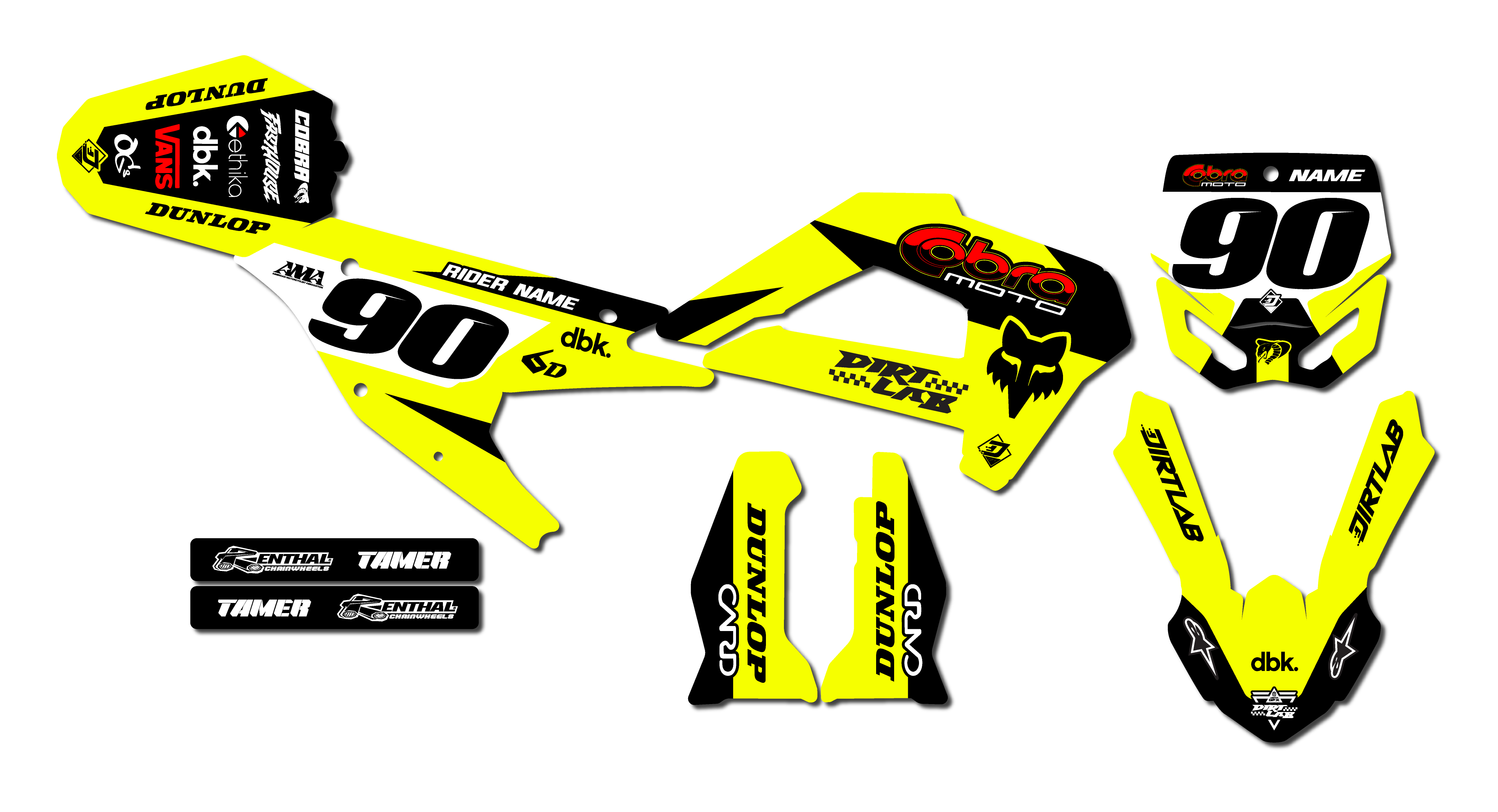 Cobra Semi Custom Graphics - Dirtlab Concepts