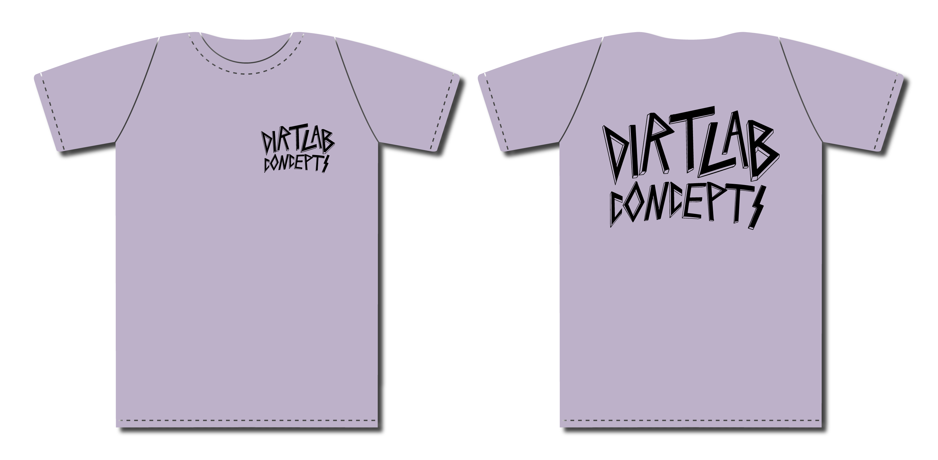 Dirtlab Slay Logo Purple T-Shirt