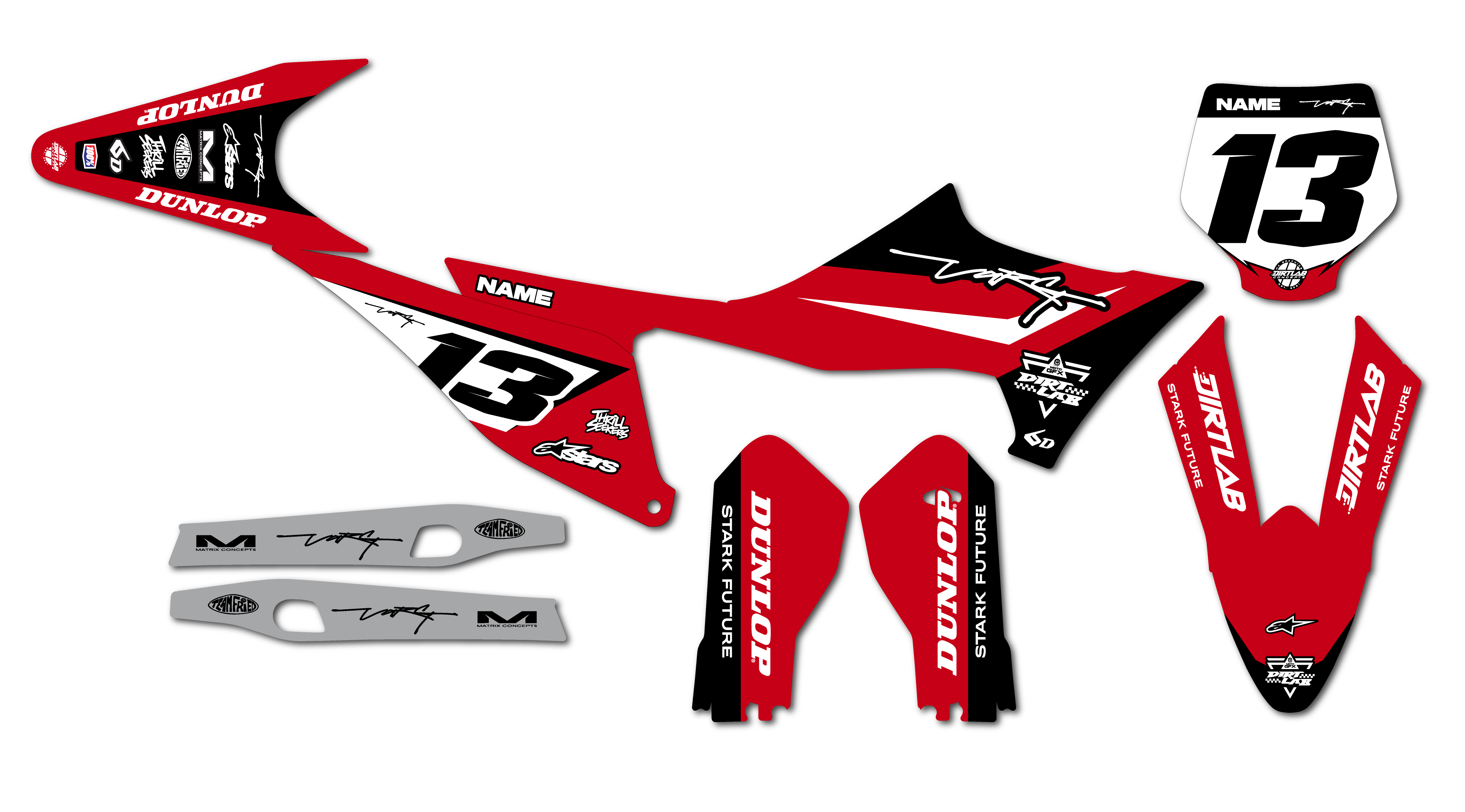Stark Future Semi Custom Graphics - Dirtlab Concepts