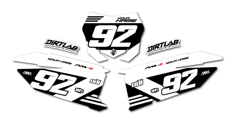 Suzuki Number Plates - Dash Series V2