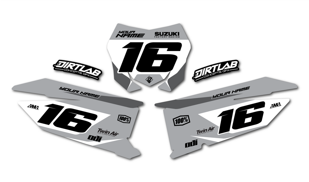Suzuki Number Plates - Inflect Series V2