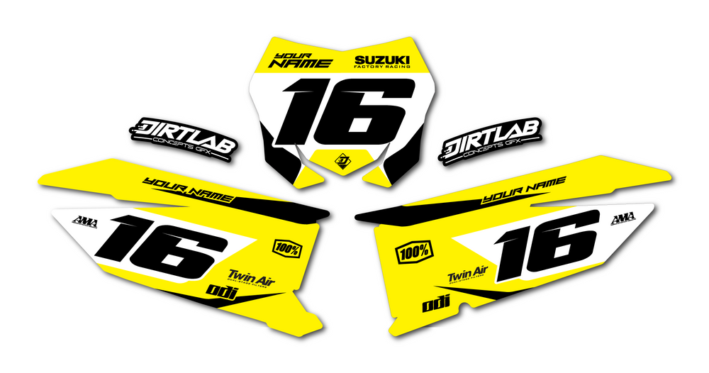 Suzuki Number Plates - Inflect Series